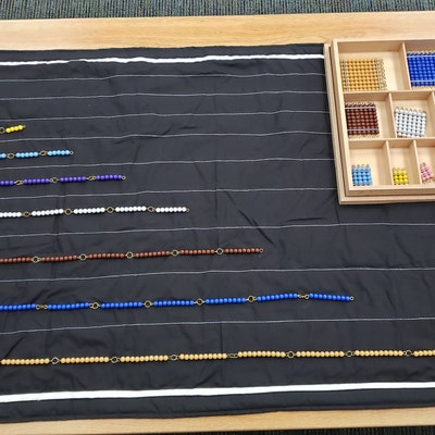 13: Montessori Place Value Mat 45 Layout - Etsy