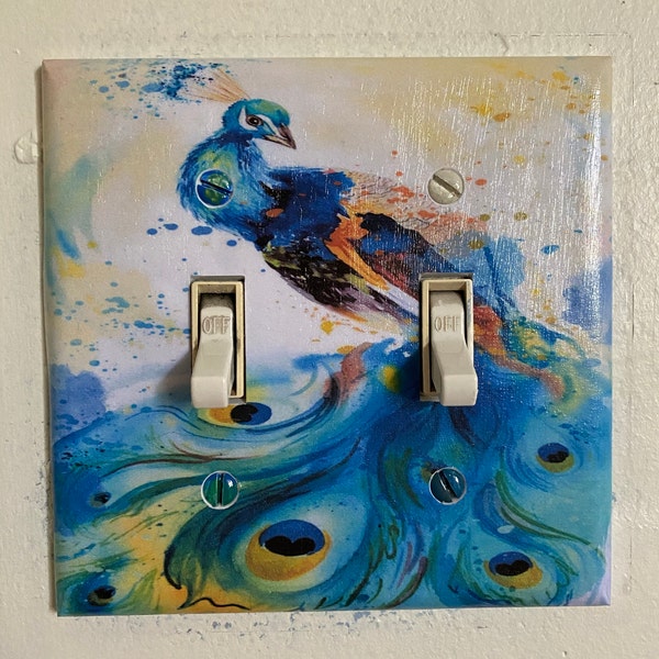 Medieval Flower Light Switch Cover Outlet Print Kitchen Bedroom Home ...