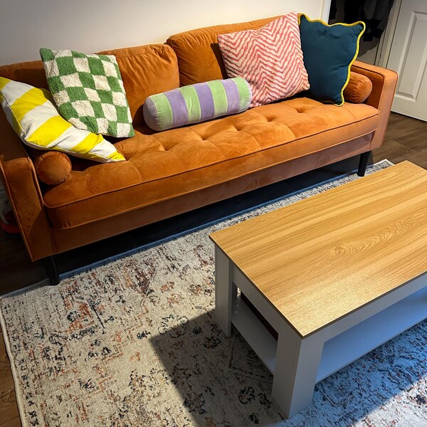 Super Soft Cream Tribal Berber Shaggy Living Area Rug Pastel ...