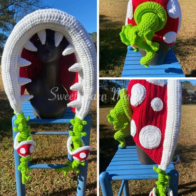 Twisted Chomper Hood Digital Pattern - Etsy