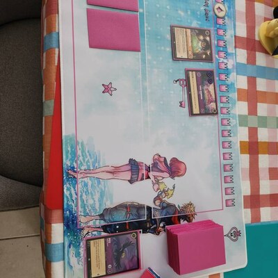 Playmat Lindiwe & Maw Altered TCG / 24x14 Inches 600x350x2mm - Etsy