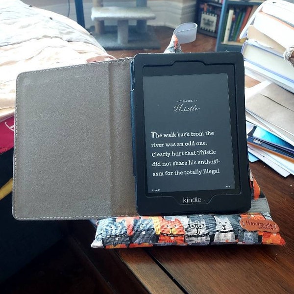 MEDIUM Navy Blue W/white Circular Design Kindle/e Reader/tablet ...