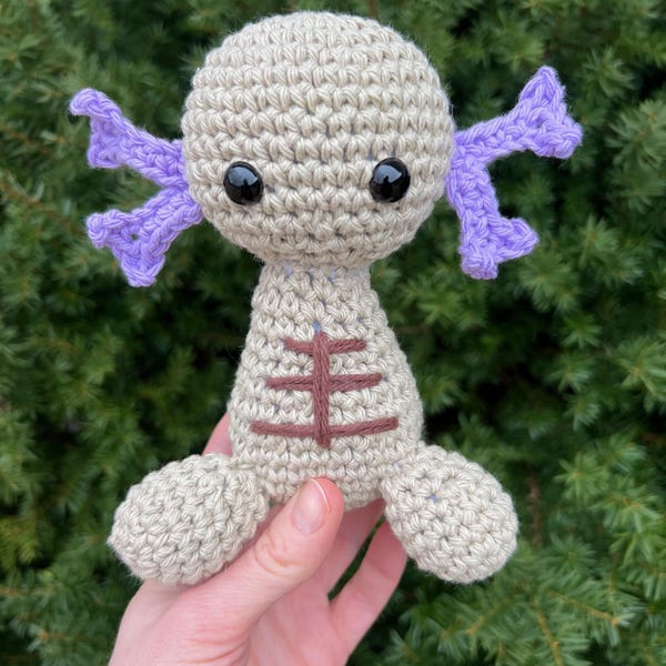 Little Monster Crochet Pattern, Amigurumi Monster, Amigurumi Pattern ...