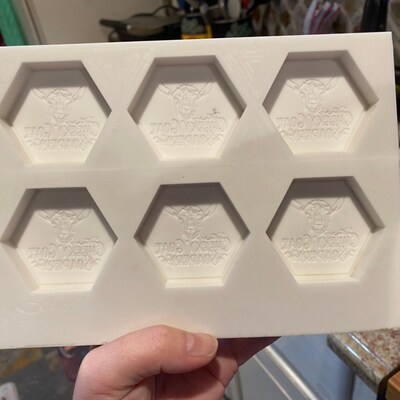 Custom Logo Chocolate Mold. Personalized Silicone Mold With Your Logo ...