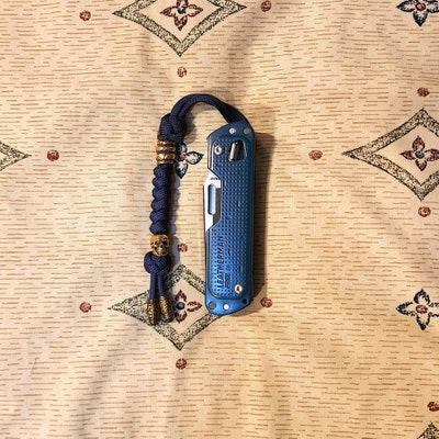 Leather Knife Lanyard for Victorinox Knife Leather Keychain - Etsy