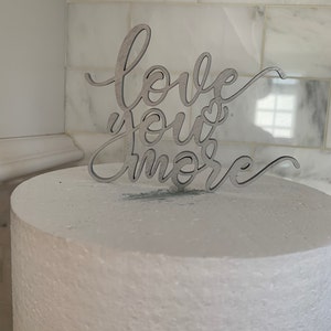 Initial Cake Topper Wedding Cake Topper Statement Cake - Etsy