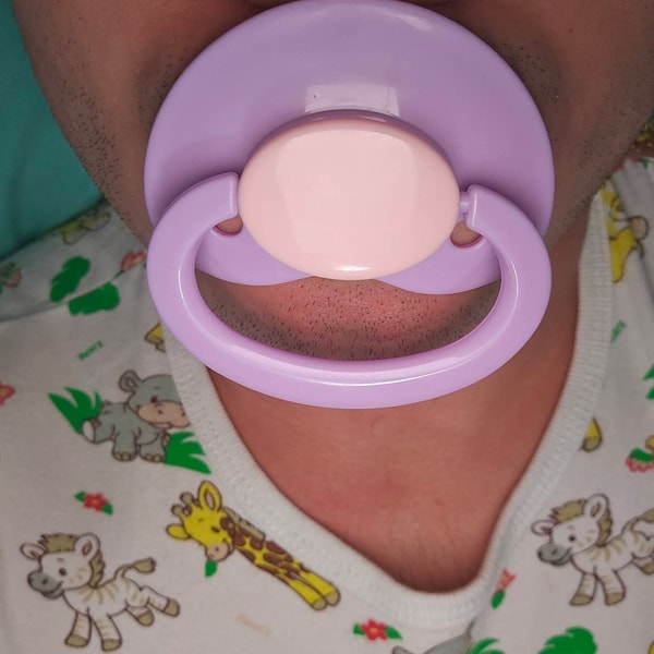 Plain Adult Pacifier With Storage Box - Little Space, Agere, Age ...