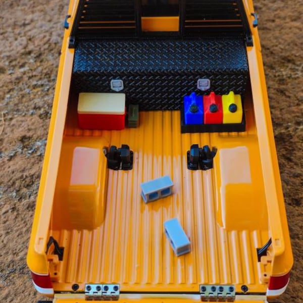 CEN F250 / F450 Headache Rack and Diamond Plate Toolbox - Etsy