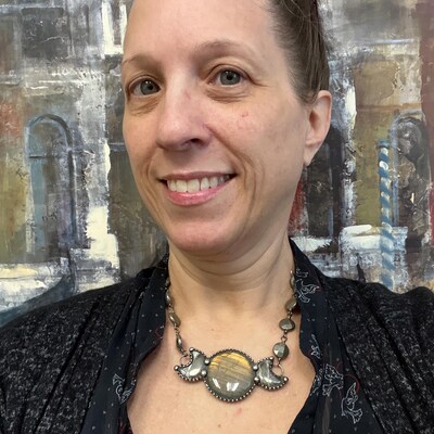 White Quartz Crystal Point Graduated Collar Necklace // Polished ...