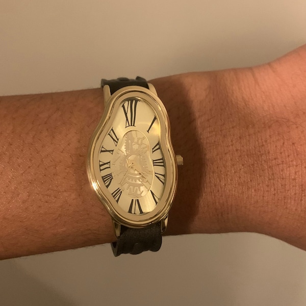 Orologio Surrealist Art Design Surrealism Watch Art Liquid Time Dali ...