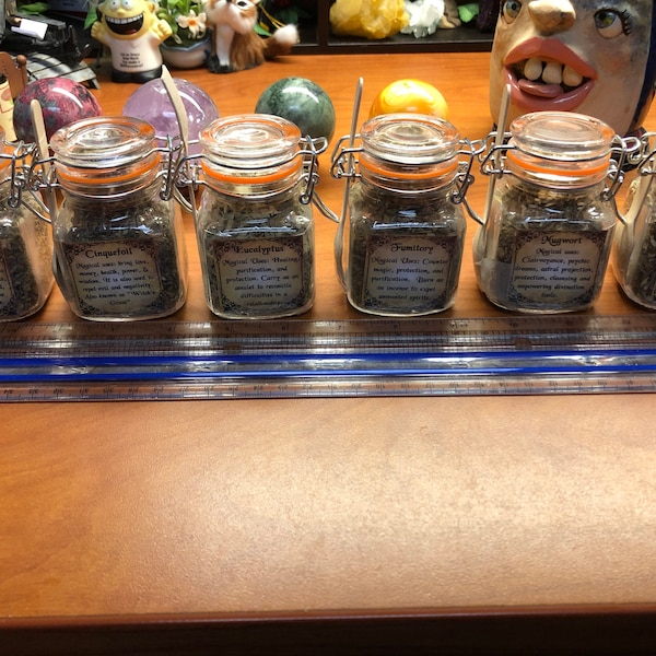 Vervain Herb & Jar - Etsy