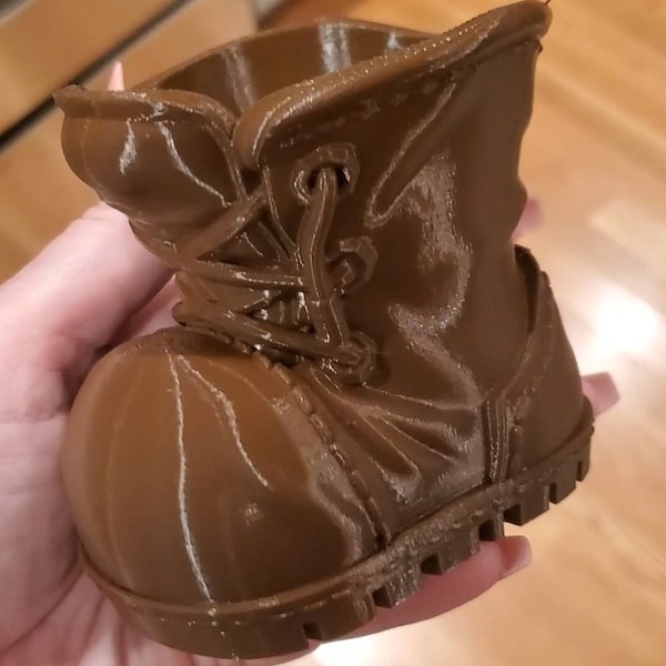 3D Printed Boot Planter - Etsy
