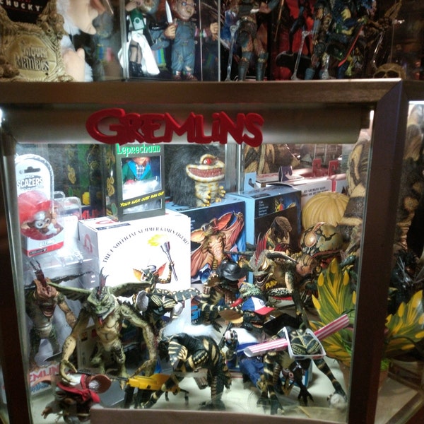 Gremlins Shelf Art Movie Display Complement to Horror Film Collection ...