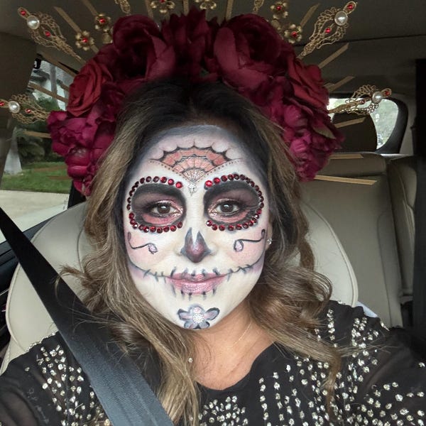 The Tiki Lady - Tropical Tiki Fascinator W Colorful Floral Accents ...