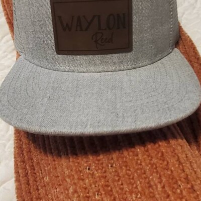 Personalized Snapback Hat, Cow Tag, Infant and Youth - Etsy