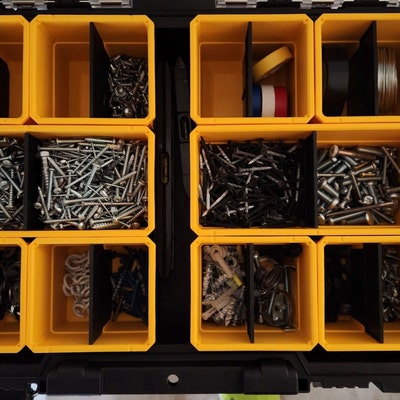 Milwaukee PACKOUT Organizer Battery Tray Deep Bin Insert Small Tray ...