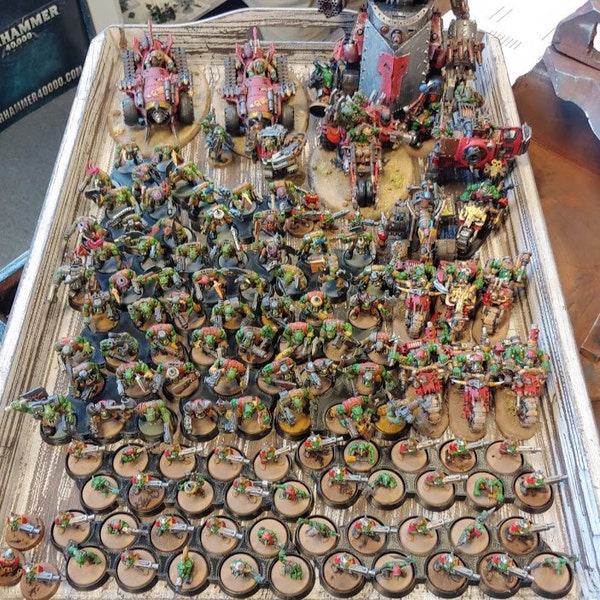 25mm Base 5 Model Warhammer 40K and Age of Sigmar Movement Tray Great ...