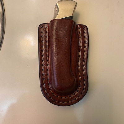 Double Stitched Horizontal Sheath for Buck 112 Ranger, Buck Custom ...
