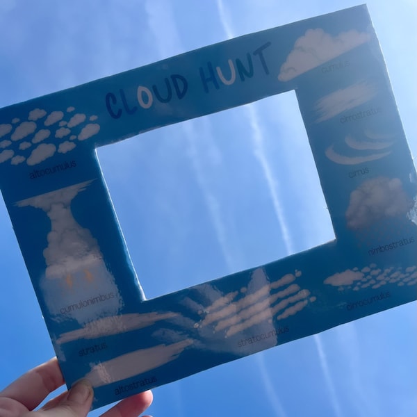 Cloud Hunt Printable: Nature Learning for Kids (digital Download) - Etsy