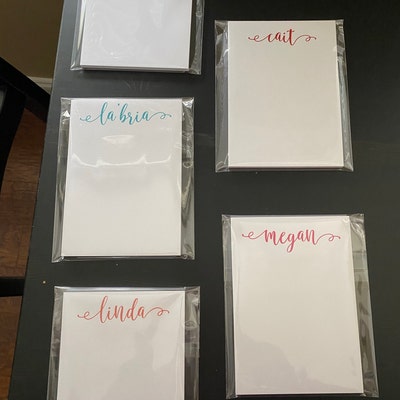 Personalized Notepad, Custom Notepad, Personalized Stationery, Writing ...