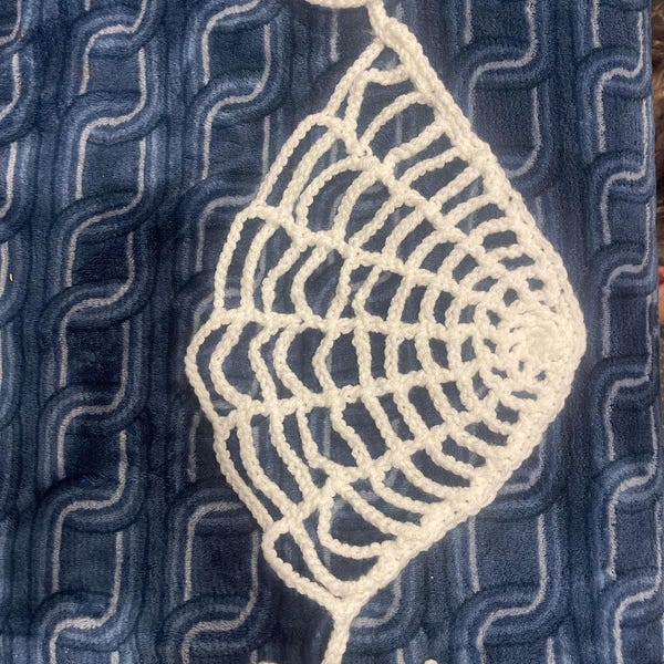 Spider Web Bandana Crochet Pattern for Halloween Fall - Etsy