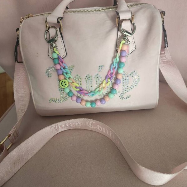 Purple Haze Purse Charm One of a Kind Cute Purse Strap With Purple ...