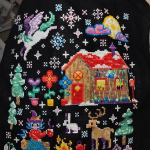 Farming Magic Stitch-along Cozy Fantasy SAL Cross Stitch - Etsy