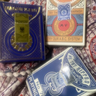 Murphy Varnish Playing Cards, Uncut Sheet - Etsy