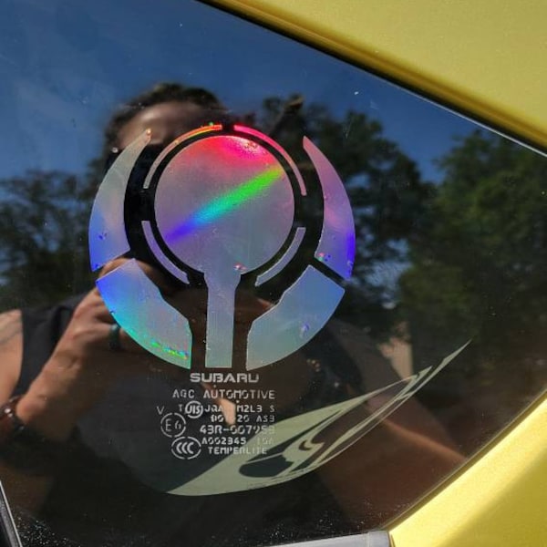 Halo Blue Team Emblem Vinyl Decal ( Holographic ) - Etsy