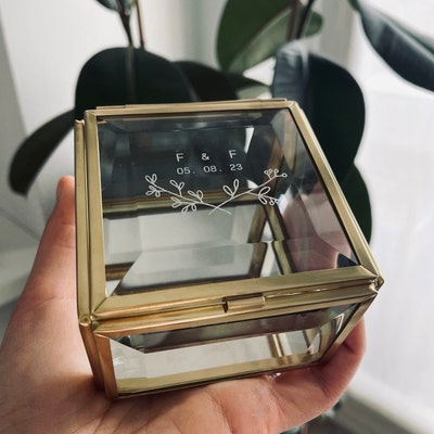 Big Pyramid Glass Box Glass Casket Geometric Box Geometric - Etsy