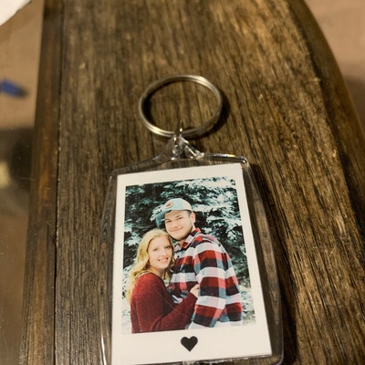 Family Photo Keychain Personalized Wedding, Anniversary Keychain ...