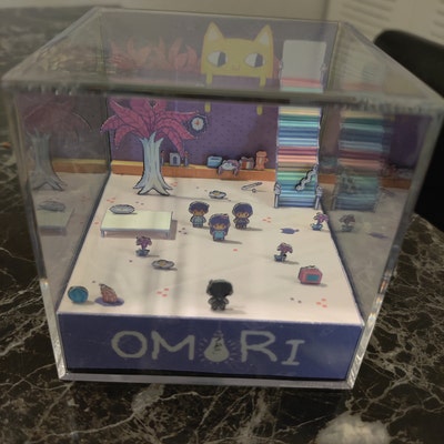 Omori Headspace Playground 3D Cube Diorama - Etsy