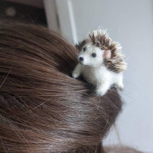 Bobby Pin With a Needle Felted Rat, Wool Hairpin - Etsy