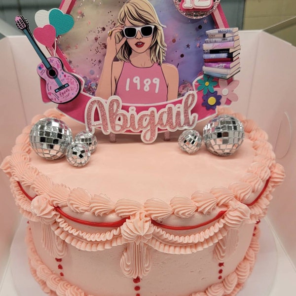 Swiftie Cake Topper - Etsy