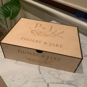 Personalized memory wooden keepsake box from the wood is | Etsy