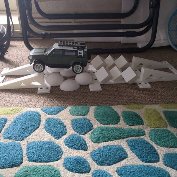 Land Rover Defender Sand Ladders – 1/18 Scale RC Accessory for TRX-4M ...