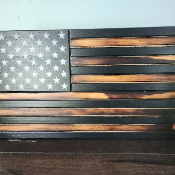 Hidden Gun Storage Mini American Concealment Flag - Etsy
