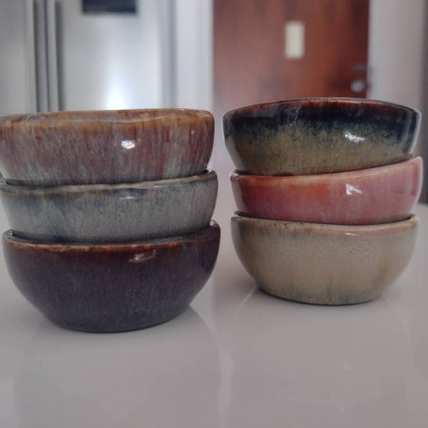 Small Ceramic Sauce Dish | Condiment Bowl | Handmade Soy Sauce Dish ...
