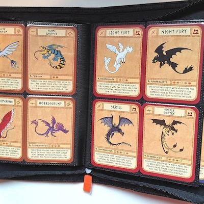HTTYD Deck of Dragons how to Train Your Dragon Cards - Etsy