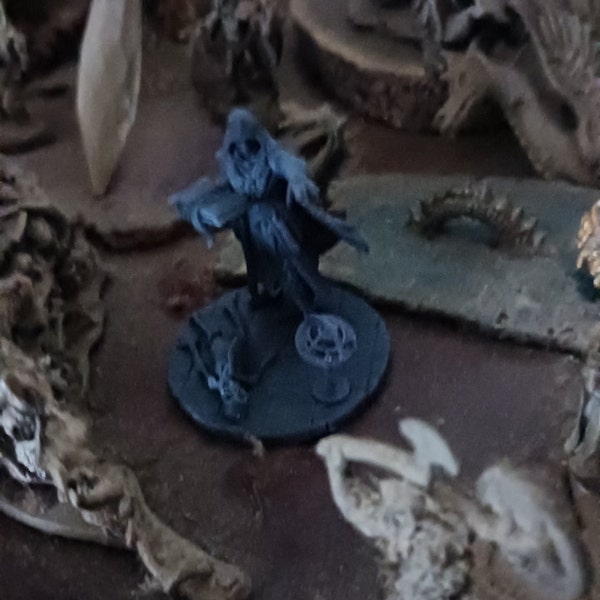 5pc Set Necromancer and Lab Props Miniature 3D Resin Printed 28-32mm ...