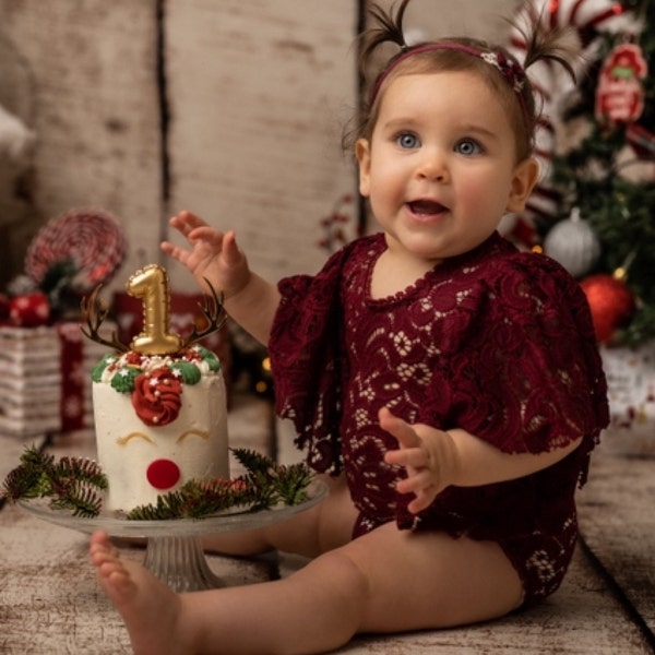 Modern Rudolf Antler Set Christmas Cake Topper - Antler, Eyes and Nose ...