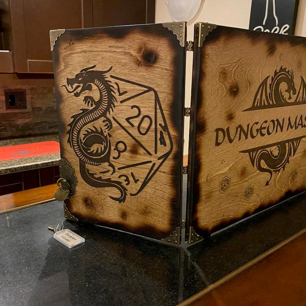 Dungeon and Dragons Screen Svg, Dungeon and Dragons Screen Dxf, Dungeon ...