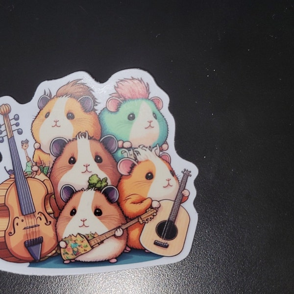 Capybara Sticker Water Bottles Decal Capybara Gift Sticker Car Window ...