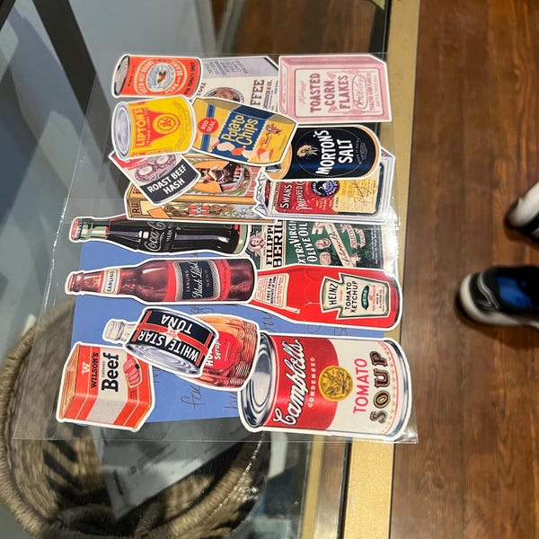 Pack of 15 Waterproof Vinyl Crafting Stickers, Craft Lover Sticker Pack ...