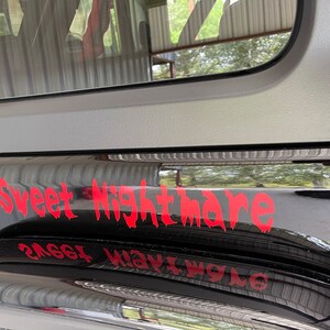 Custom Vinyl Lettering Decal Sticker Outdoor Use on Auto Car | Etsy