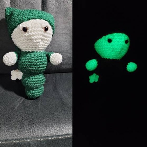Glow Worm Crochet Pattern, Easy Crochet Glow Worm Pattern, Beginner ...