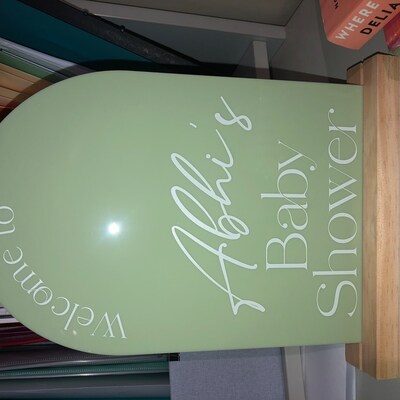 Personalised Cake Plaque Cake Topper Front of Cake Sign - Etsy