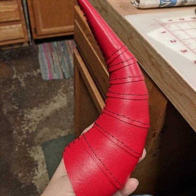 Horns Pattern Cosplay DIY Pdf Download Video Tutorial - Etsy
