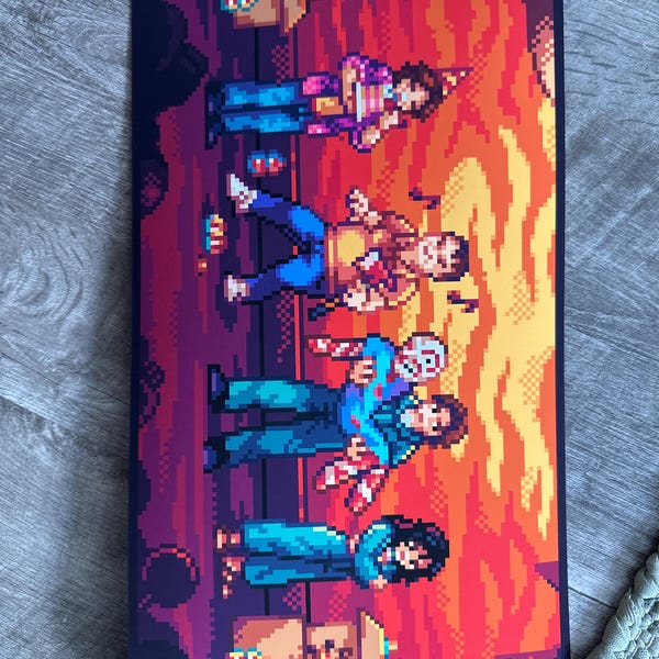 Mouthwashing Pixel Art Sticker Sheet With Anya Daisuke Swansea Jimmy ...