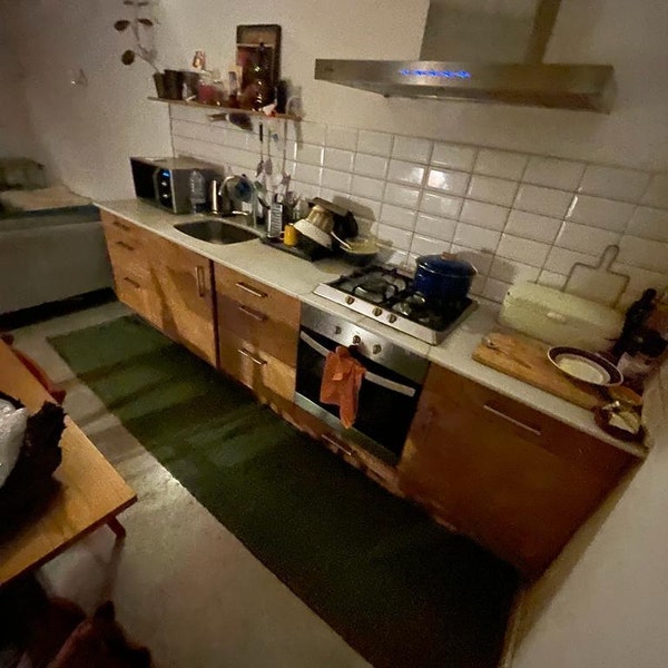 Long Runner Rug Pine Green 300cm / Kitchen Rug / Rug Runner / Floor Mat ...